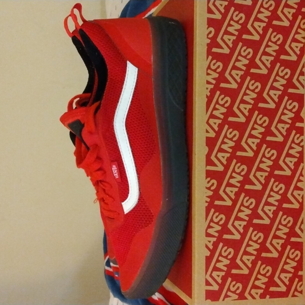 Vans Mod Rapidweld Formula Red Sneakers Mens 10.5 - Gem